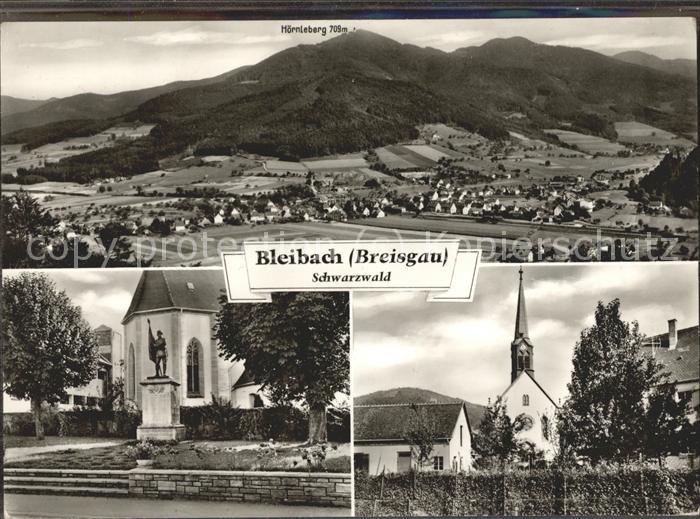 AK / Ansichtskarte Bleibach Bahnhof Wallfahrtskirche Gasthaus Sonne ...