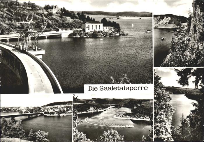 AK / Ansichtskarte Saalburg Saale Stausee Bleiloch Saaletalsperre ...