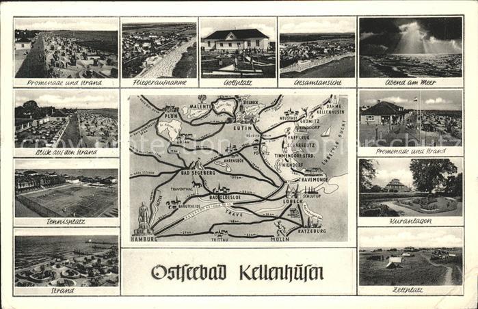 Kellenhusen Ostseebad Landkarte Golfplatz Kuranlagen Strandt ...