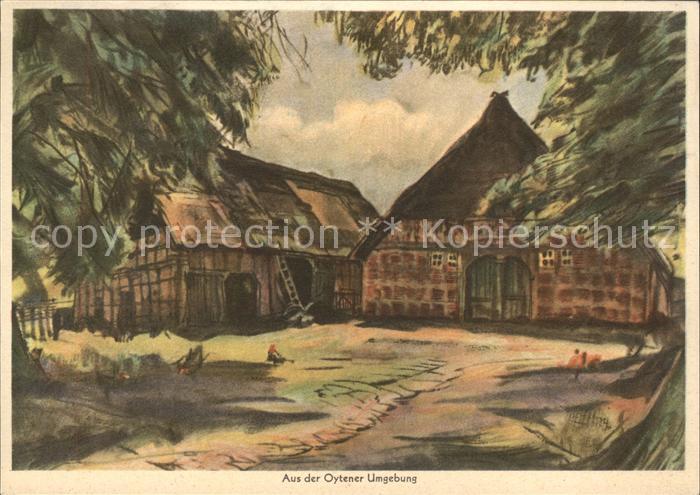 Oyten Kat. Oyten Nr. kv55191 - oldthing: Ansichtskarten Niedersachsen