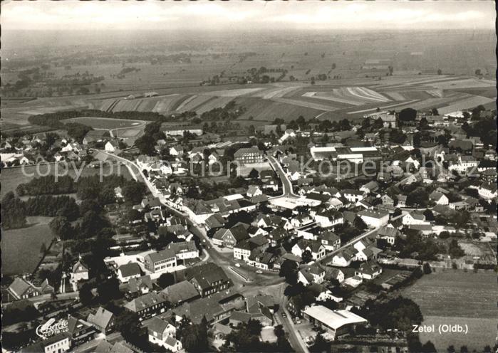 Zetel Fliegeraufnahme Kat. Zetel Nr. hf20166 - oldthing Ansichtskarten ...