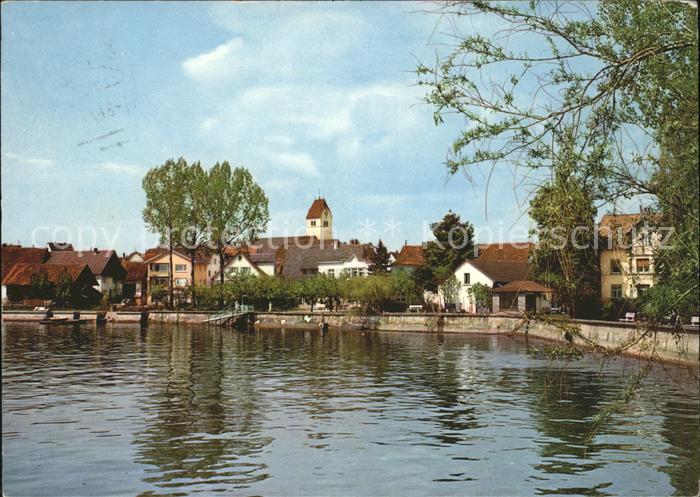 Immenstaad Bodensee Blick auf Hotel Schiff und Seestrasse Kat ...