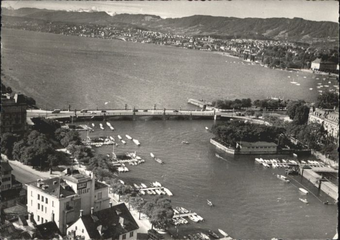 Zuerich Zuerich Quaibruecke x /.. | Ansichtskarten günstig