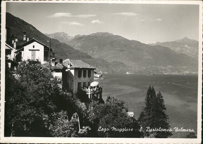 Lago Maggiore San Bartolomeo Valmara Kat. Italien Nr. kk52742 ...