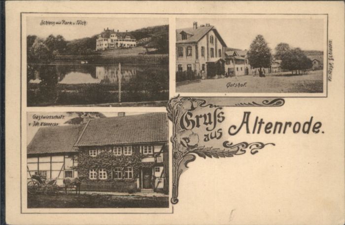 Altenrode Gielde Schloss Gutshof.. | Ansichtskarten günstig