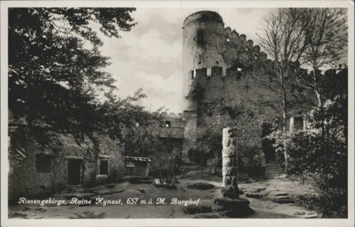 Kynast Riesengebirge Ruine * Nr. ww92739 - oldthing: Ansichtskarten ...