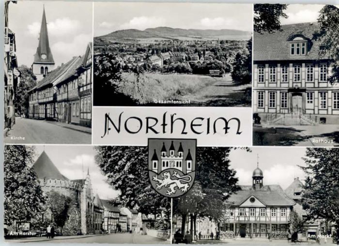 Ansichtskarte Northeim Northeim und die Wieterberge 1930 Nr. 130080 ...