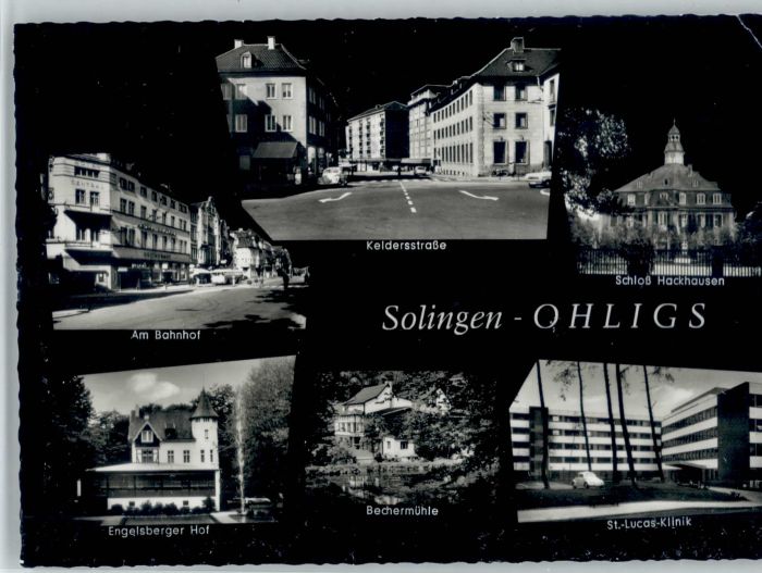 Ohligs Ohligs Bahnhof x / Solingen /Solingen Stadtkreis Nr. we87217 ...