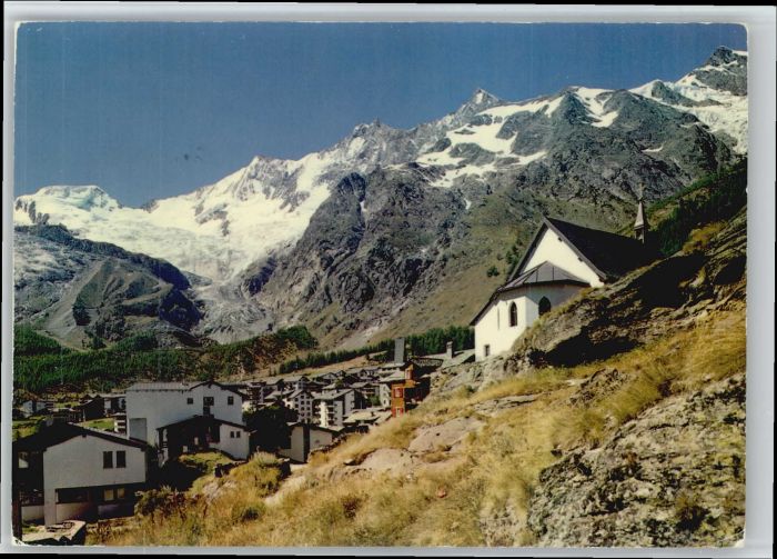 Saas-Fee Saas-Fee Alphubel Mischabelkette x / Saas Fee /Bz. Visp Nr ...