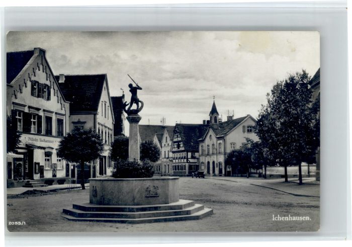 AK / Ansichtskarte Ichenhausen Rathaus Unteres Schloss Schulmuseum ehem ...