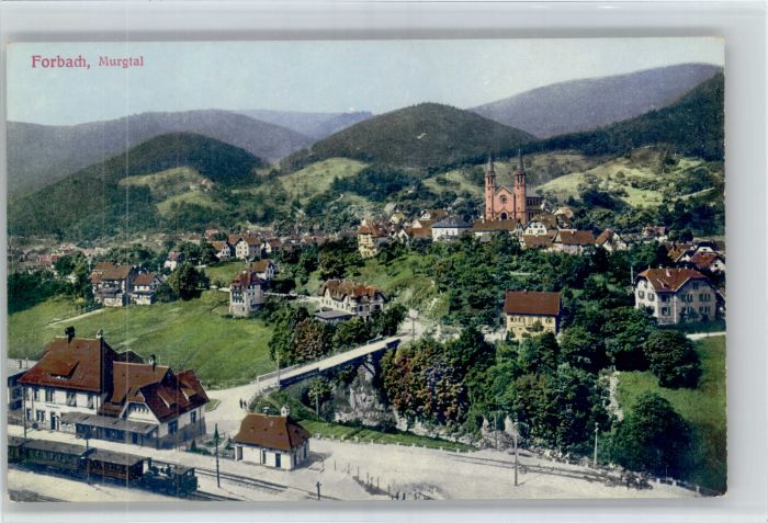 Forbach Baden Murgtal Zug Bruecke * / Forbach /Rastatt LKR Nr. cx26258 ...