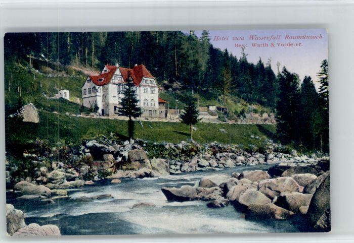 Raumuenzach Raumuenzach Hotel Wasserfall * / Forbach /Rastatt LKR Nr ...