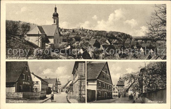 Arberg x 1920 Nr. we22223 - oldthing: Ansichtskarten Bayern