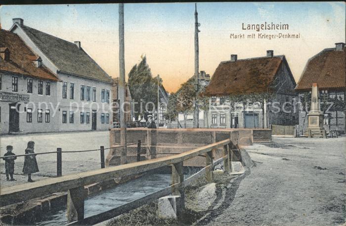 Langelsheim Marktplatz / Langelsheim /Goslar LKR Nr. cx32424 - oldthing ...