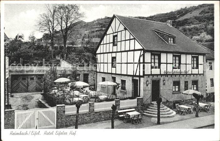 Heimbach Eifel Hotel Eifeler Hof / Heimbach /Dueren LKR Nr. cx35060 - oldthing: Ansichtskarten ...