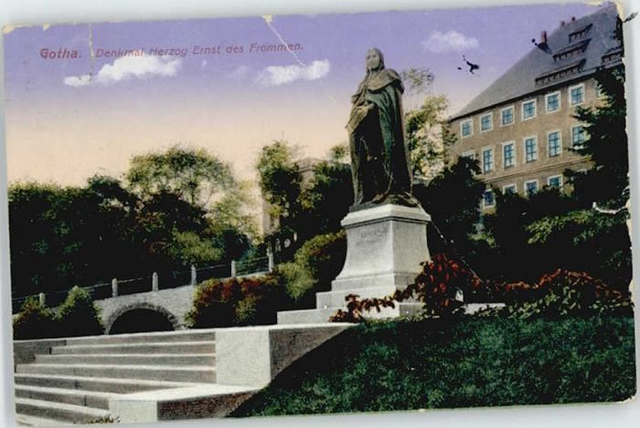 Gotha Thueringen Etablissement Kleiner Seeburg Sternwarte Denkmal v ...
