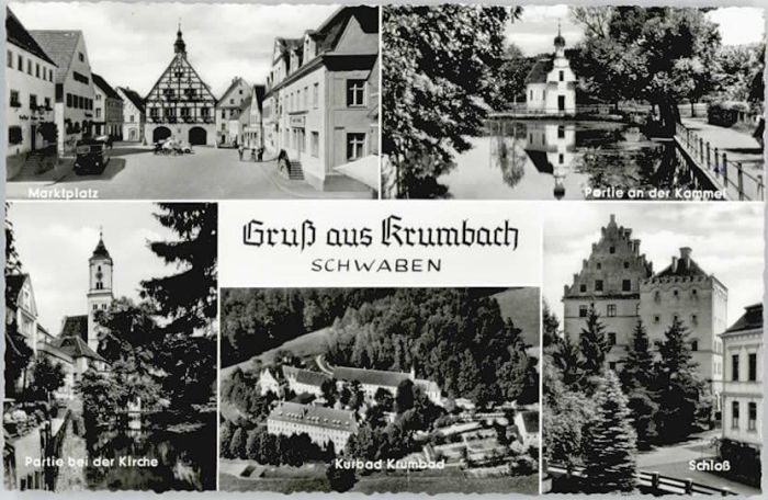 Niederraunau Kirche Kat. Krumbach (Schwaben) Nr. kg35586 - oldthing ...