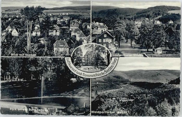 Seesen Harz Seesen Burg Sehusa Lautenthaler Strasse * / Seesen /Goslar ...