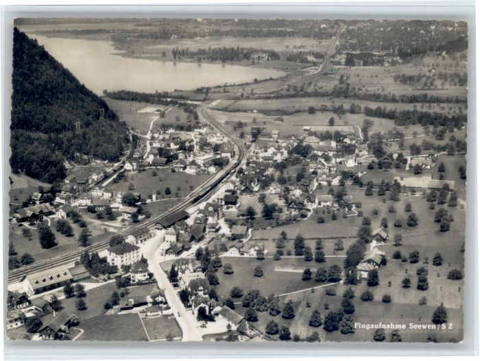 Seewen SZ Seewen SZ Fliegeraufnahme * / Seewen SZ /Bz. Schwyz Nr ...