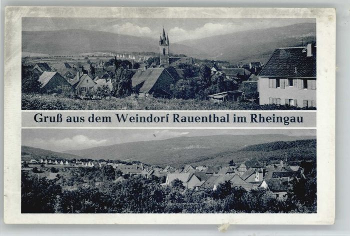 Rauenthal * Nr. we95457 - oldthing Ansichtskarten: Hessen