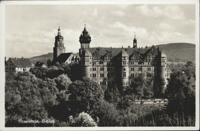Neuenstein Wuerttemberg Neuenstein Schloss * / Neuenstein ...