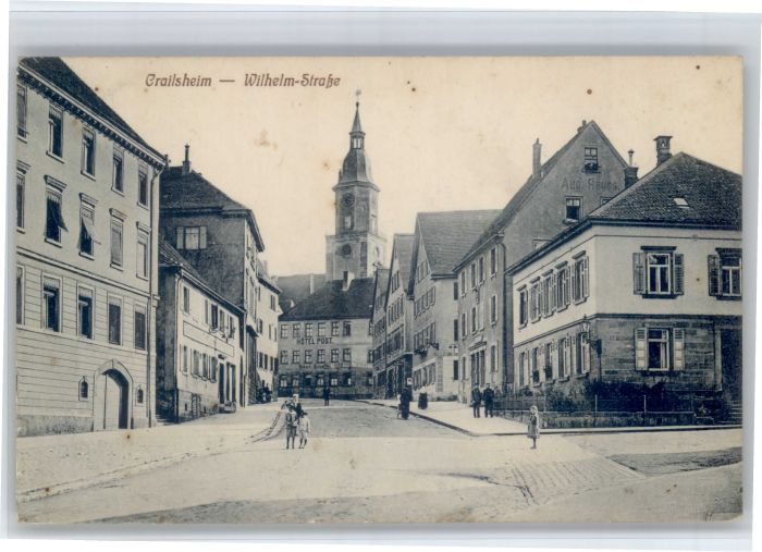 Crailsheim Crailsheim Wilhelmstrasse.. | Ansichtskarten günstig