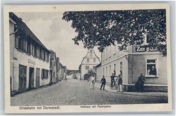 Griesheim Hessen Griesheim Hessen Rathaus Marktplatz * / Griesheim ...