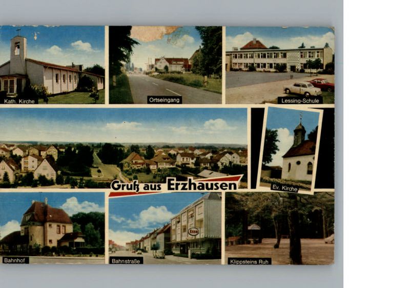 Erzhausen Hessen Bahnhof, Bahnstr., ... / Erzhausen /Darmstadt-Dieburg ...