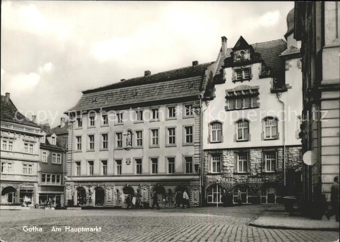 Gotha Thueringen Hauptmarkt Haus Zur Goldenen Schelle Gedenkstaette ...