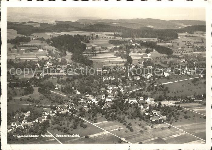 Reitnau Fliegeraufnahme Kat. Reitnau Nr. st05297 - oldthing ...