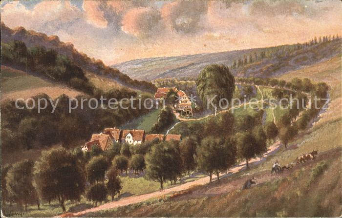 Mudau Galgen letzte Hinrichtung / Mudau /Neckar-Odenwald-Kreis LKR Nr ...