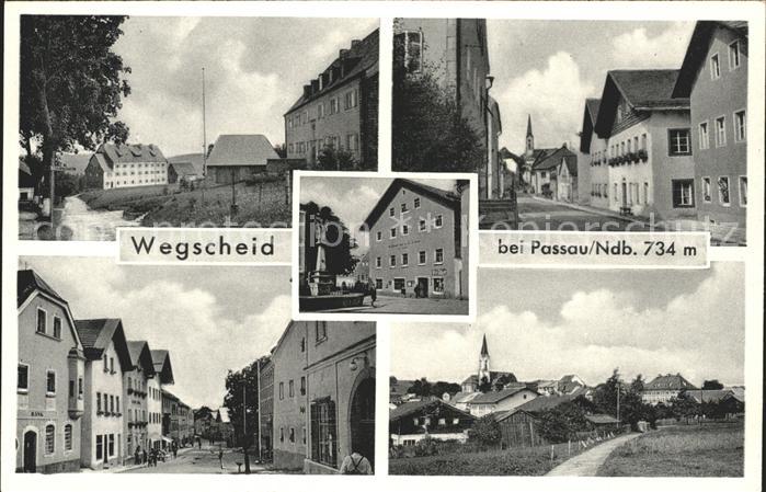 Wegscheid Niederbayern / Wegscheid /Passau LKR Nr. cx39516 - oldthing ...