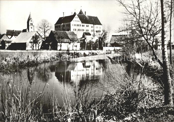 Sontheim Brenz Schloss Kriche Ansicht von Westen Kat. Sontheim an der ...