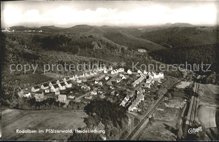 Rodalben Heidesiedlung Fliegeraufnahme Kat. Rodalben Nr. dk19780 ...