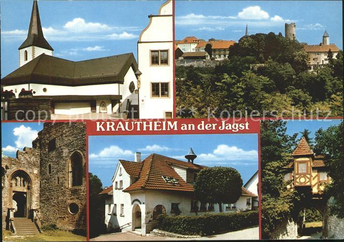 Gruss aus Krautheim a.d. Jagst v. 1973 6 Dorfansichten (45465) Nr ...