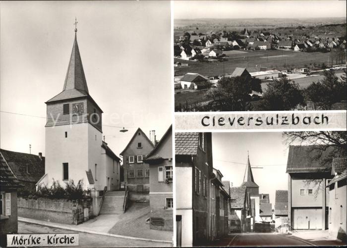 Cleversulzbach Moerike Kirche Kat. Neuenstadt am Kocher Nr. dk26937 ...