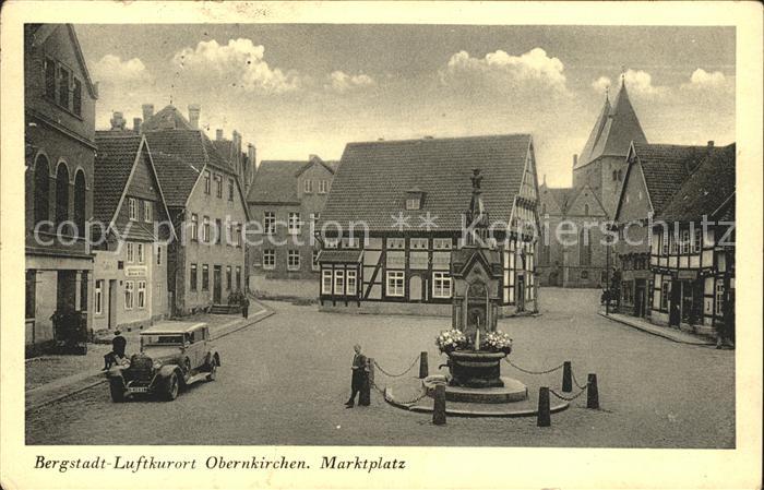 Obernkirchen Marktplatz / Obernkirchen /Schaumburg LKR Nr. cx46233 ...