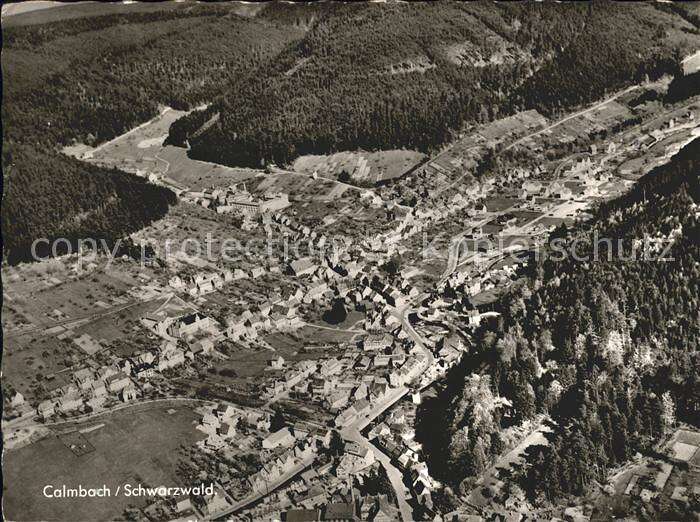 Calmbach Enz Hotel garni Luise Barth / Bad Wildbad /Calw LKR Nr ...