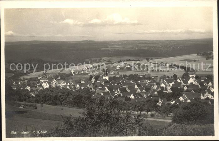 Stammheim Calw Panorama / Calw /Calw LKR Nr. cx47432 - oldthing ...