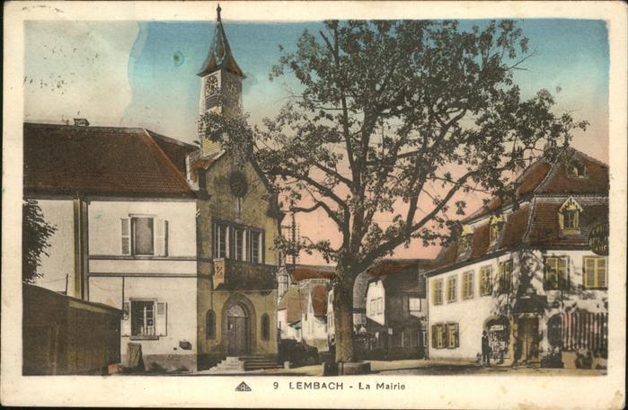 Lembach Bas Rhin Elsass La Mairie /.. | Ansichtskarten günstig