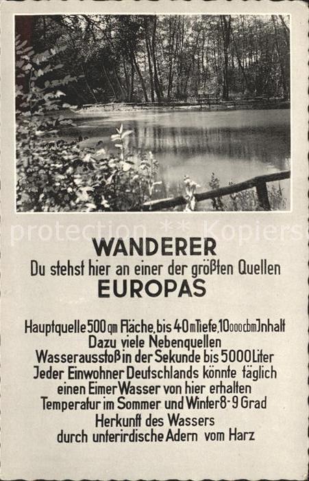 Rhumspringe Hauptquelle eine der.. | Ansichtskarten günstig