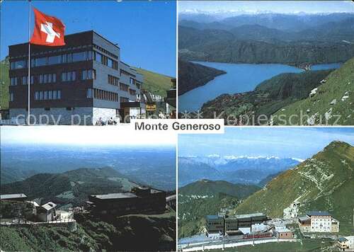 Monte Generoso Capolago Ferrovia Bahn Ristorante Monte Generoso Vetta ...