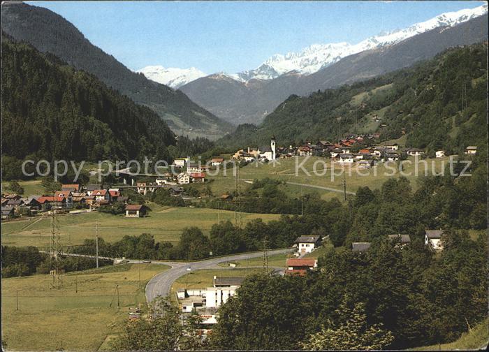 Tavanasa und Danis Blick in die Surselva Kat. Tavanasa Nr. st75865 ...