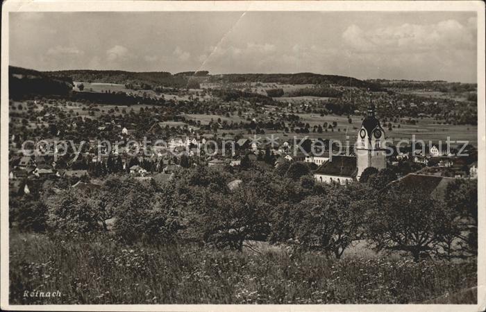 Reinach AG Panorama Kat. Reinach AG | Ansichtskarten günstig