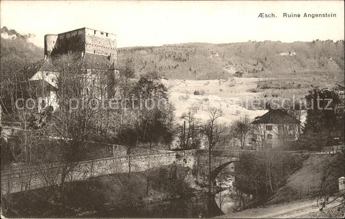 Aesch BL Schloss Angenstein Kat. Aesch BL Nr. sv05079 - oldthing ...