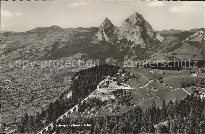 Schwyz Stoos Bahn Kat. Schwyz Nr. kk70213 - oldthing: Ansichtskarten Schwyz