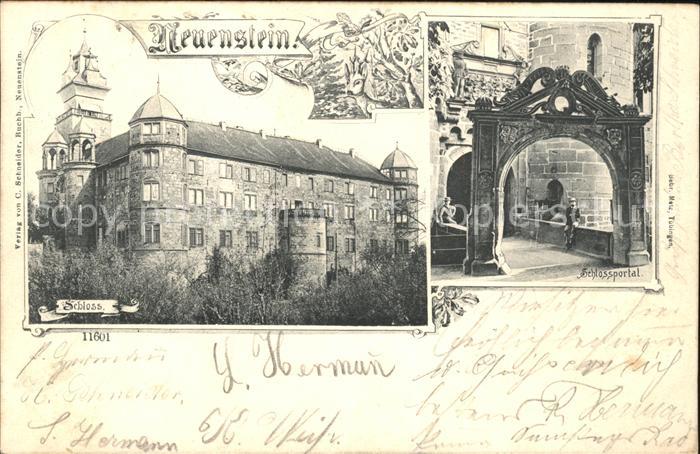Neuenstein Wuerttemberg Neuenstein Schloss * / Neuenstein ...