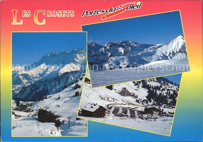 Les Crosets Portes du Soleil Panorama Kat. Les Crosets Nr. sv27944 ...