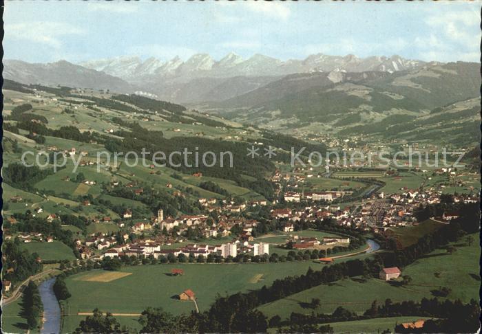 Wattwil mit Churfirsten Kat. Wattwil Nr. st09355 - oldthing ...