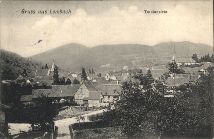Lembach Bas Rhin Elsass La Mairie / Lembach /Arrond. de Wissembourg Nr ...